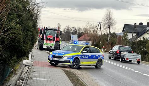 Protest rolników w Limanowej Jutro mogą pojawić się utrudnienia w