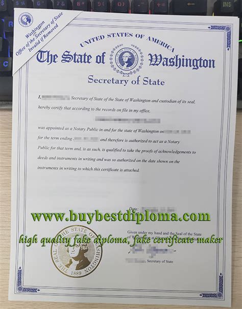 Steps To Apply For Fake Washington Diploma Authentication