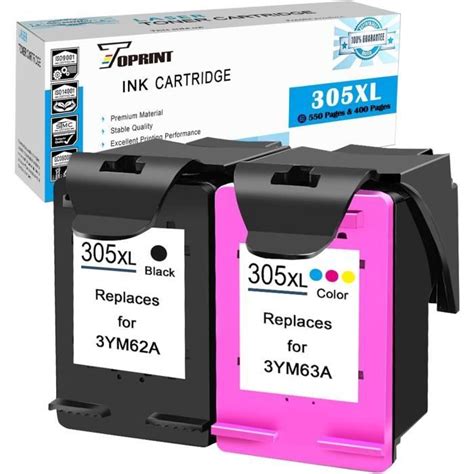 305XL 305 XL Cartouches d encre Remanufacturées Haute Capacité 550