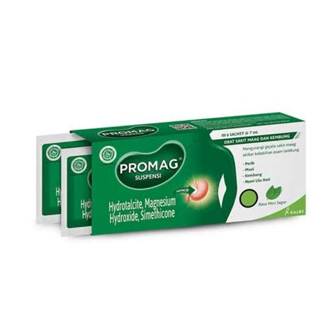Jual Promag Cair Sachet S Sachet Saset X Ml Ml Antasida Doen