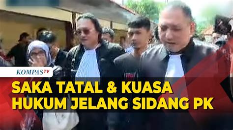 Pernyataan Saka Tatal Dan Kuasa Hukum Jelang Sidang PK Di PN Cirebon