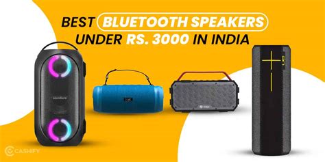 5 Best Bluetooth Speakers Under 3000 In India April 2024 Cashify
