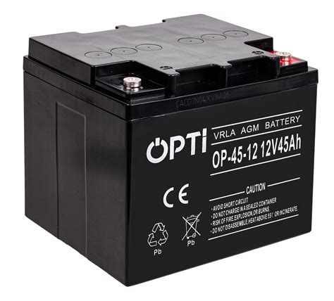Akumulator AGM OPTI 12V 45Ah Bezobsługowy VOLT POLSKA TOOLES pl