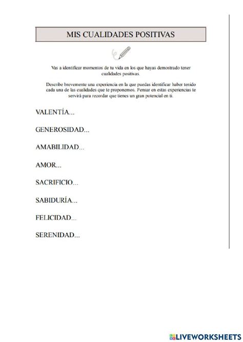 Ficha Online De Autoestima Para Atencion Psicologica Puedes Hacer Los