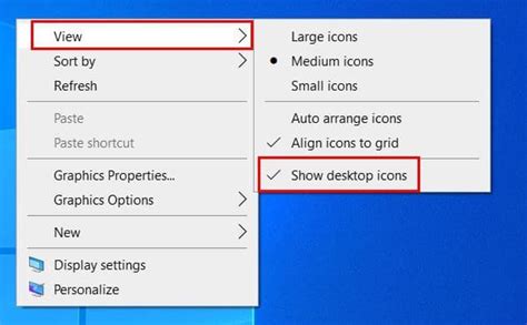 Windows And How To Restore Desktop Icons Technipages