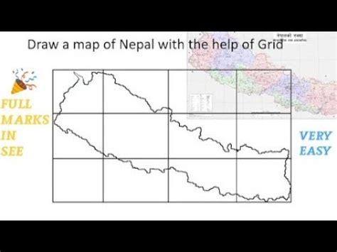 How To Draw Map Of Nepal Useful For Student Newman Arts Youtube