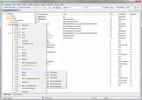 Ldap Admin Tool Standard Edition Screenshots