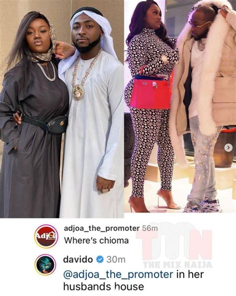 Singer Davido Finally Reveals His Wife Chioma S Whereabouts Intel Region