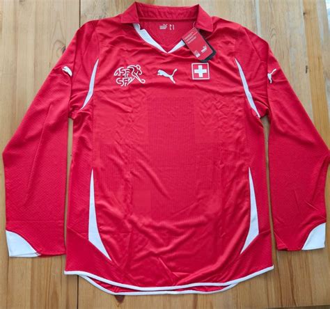 Trikot Schweiz Puma Neu Gr L Schweizer Fussball Nati Euro Kaufen Auf