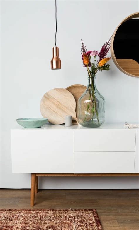 Sideboard dekorieren 99 schicke Dekoideen für Ihr Zuhause