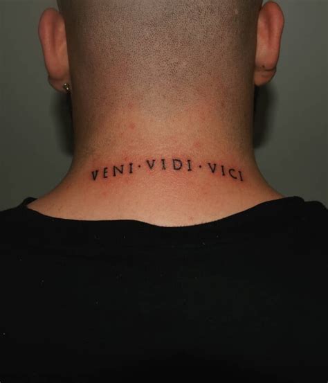 Veni Vidi Vici Tattoo Ideas And Designs With Meaning