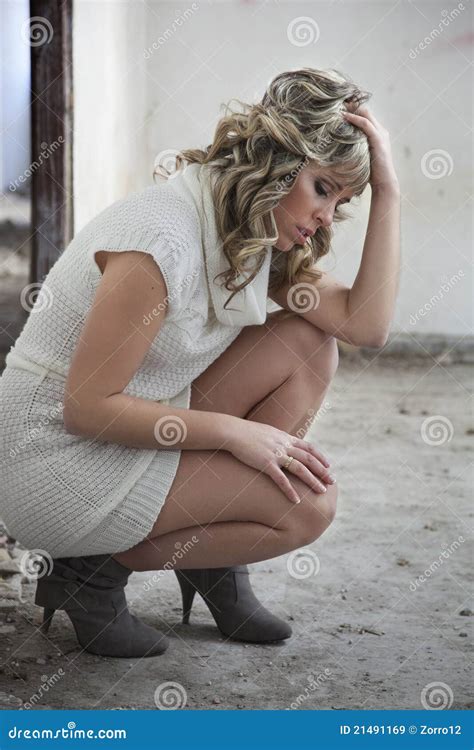 Sexy Girl In Abandoned Building Royalty Free Stock Images Image 21491169