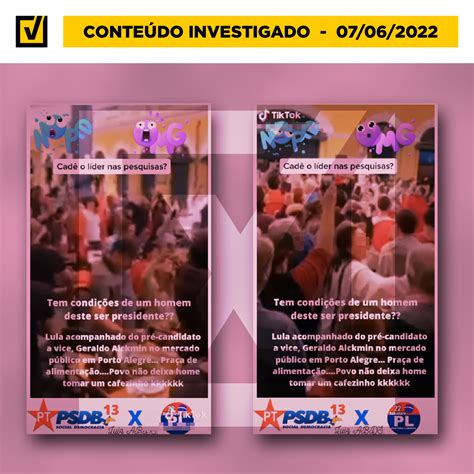 Post vídeo antigo engana ao afirmar que Lula e Alckmin foram