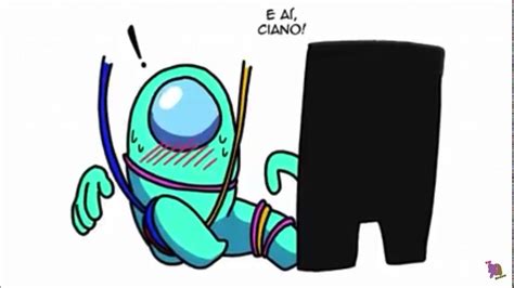 Among Us Comic Dub Red X Cyan What NOT MINE Su Game Impasta