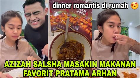 ARHAN MAKIN BETAH DIRUMAH AZIZAH SALSHA MASAKIN MAKANAN FAVORIT SANG