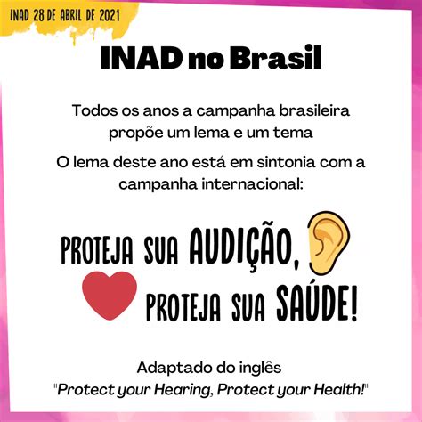 O que é o INAD INAD Brasil Dia Internacional da Conscientização