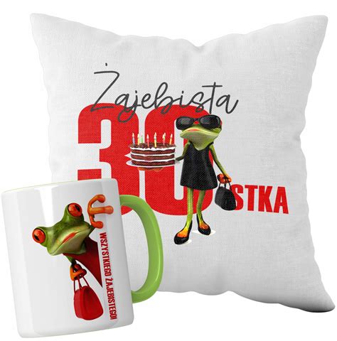Kubek Poduszka Zestaw Prezent Urodziny Sklepy
