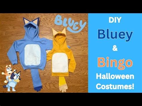 Diy Bluey Bingo Halloween Costumes Youtube