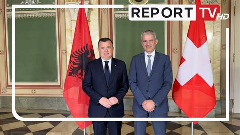 Ministri Balla takohet me Ministrin e Drejtësisë e Policisë së Zvicrës