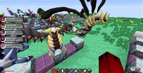 Pixelmon Mod 1 16 5 1 12 2 Pixelmon Reforged Pokémon inside