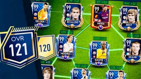 120 OVR Highest Rated Teams And Icons In Fifa Mobile 19 Fastest And