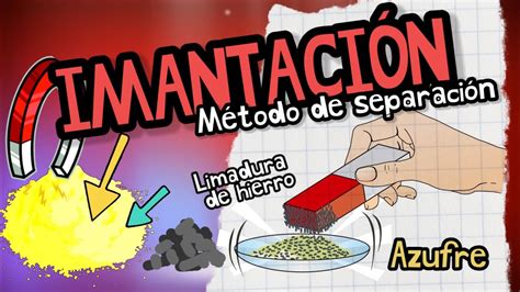 QUÉ ES LA IMANTACIÓN Métodos de separación de mezclas fácil y