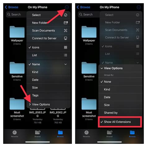 How To Change File Extensions On Iphone In Ios Geekchamp