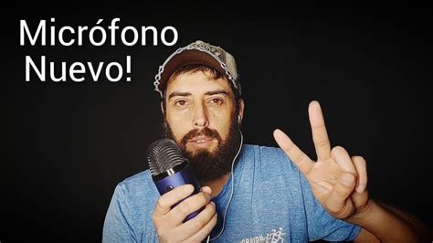 Nuevo micrófono susurros para dormir asmr español blue yeti nano