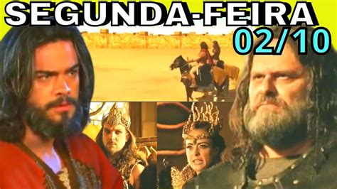 A TERRA PROMETIDA CAPITULO DE SEGUNDA FEIRA 02 10 23 RESUMO DE HOJE