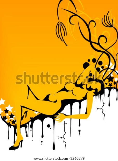 Naked Pose Vector Background เวกเตอรสตอก ปลอดคาลขสทธ 3260279