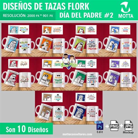 PLANTILLAS TAZAS DIA DEL PADRE MEME FLORK