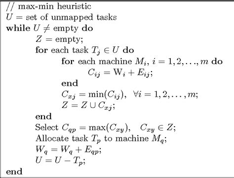 figure 2 from performance comparison of six efficient pure heuristics for scheduling meta tasks
