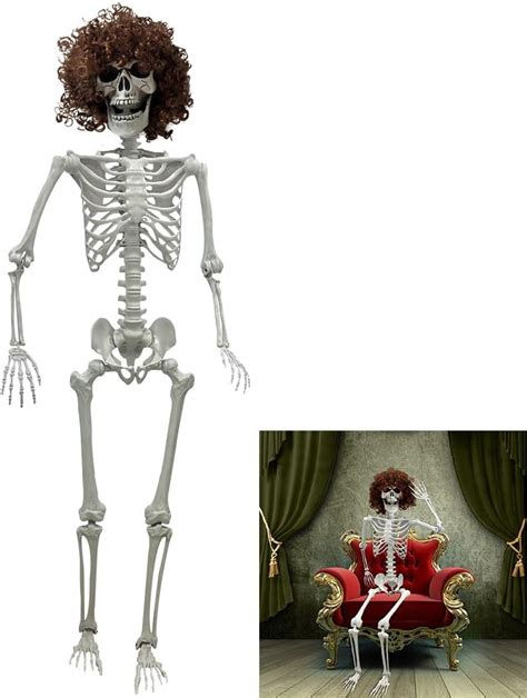 Amazon 5 4Ft 165cm Halloween Skeleton Full Body Life Size Human