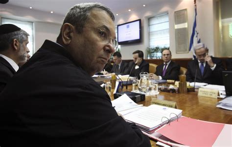 Ehud Barak Ministro De Defensa De Israel Rompe Con El Partido Laborista