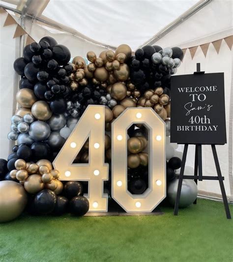 In Our Article You Will Find 40th Birthday Party Ideas That Will Make