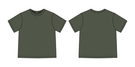 Apparel Technical Sketch Unisex Oversize T Shirt T Shirt Design