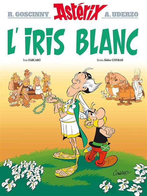 Astérix 40 L iris blanc