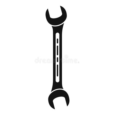 Icono De Llave De Tubo Estilo Simple Ilustración del Vector