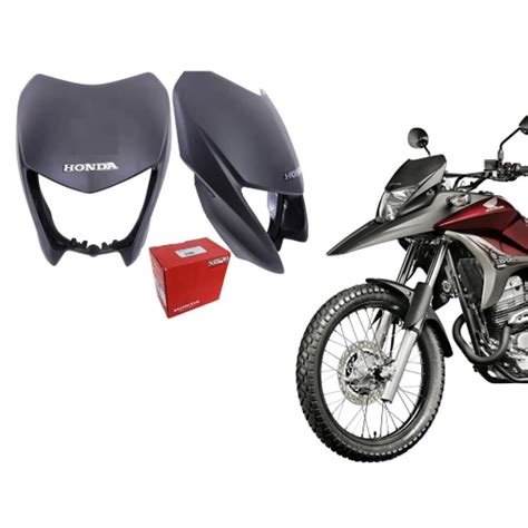 Carenagem Frontal Do Farol Original Honda Xre De Ate No