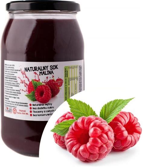 Sok Z Malin 100 Malinowy Nfc Naturalny 900ML F80a33f0 Ceny I