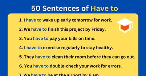 50 Sentences Of Have To Have To Sentence Examples Study Barta 24