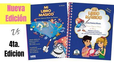 Mi Libro Magico Lectoescritura Nueva Edicion Contra Edicion Anterior