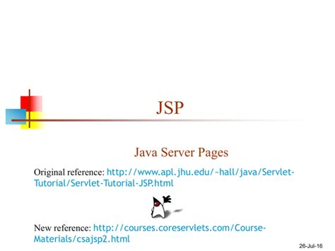 jsp java server pages