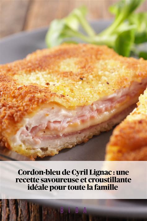 Retombez en enfance en préparant ce délicieux cordon bleu maison à la