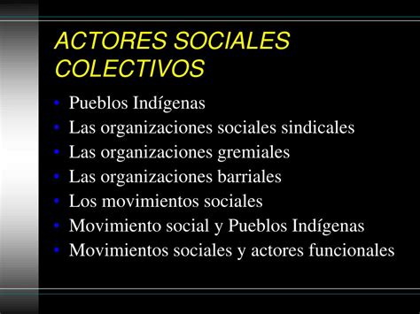 PPT POLITICAS PUBLICAS Y ACTORES SOCIALES PowerPoint Presentation