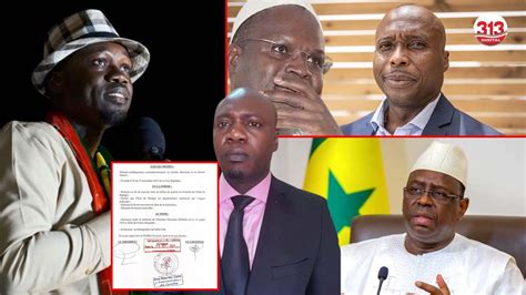 Sonko réintégré le juge Thione clôt le débat Aff Ndiaga Diouf