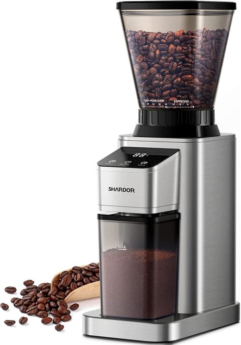 Amazon SHARDOR Conical Burr Coffee Grinder Electric With Precision