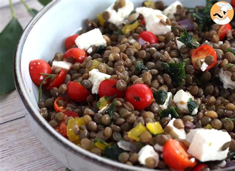 Salade De Lentilles Tomates Et Feta Recette Ptitchef