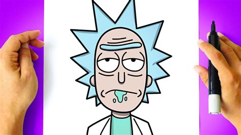 Como DESENHAR O RICK Como DIBUJAR A RICK How To DRAW RICK Rick