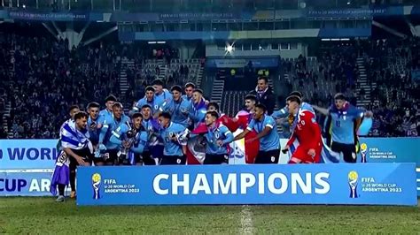 Uruguay Win First U20 World Cup With 1 0 Defeat Of Italy Amu TV